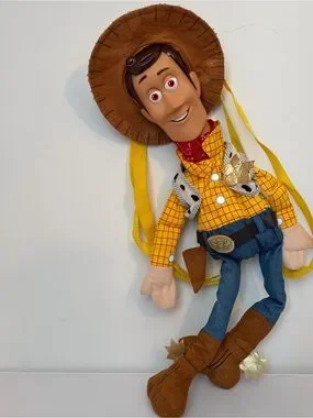 Accessories | Disney Toy Story Woody Cowboy Plush Backpack Vinyl Head ...